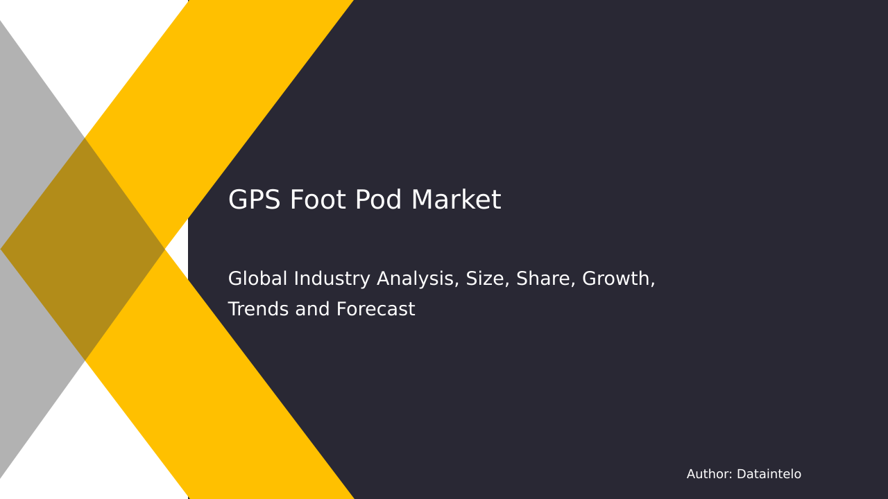 GPS Foot Pod Market Research Report 2033