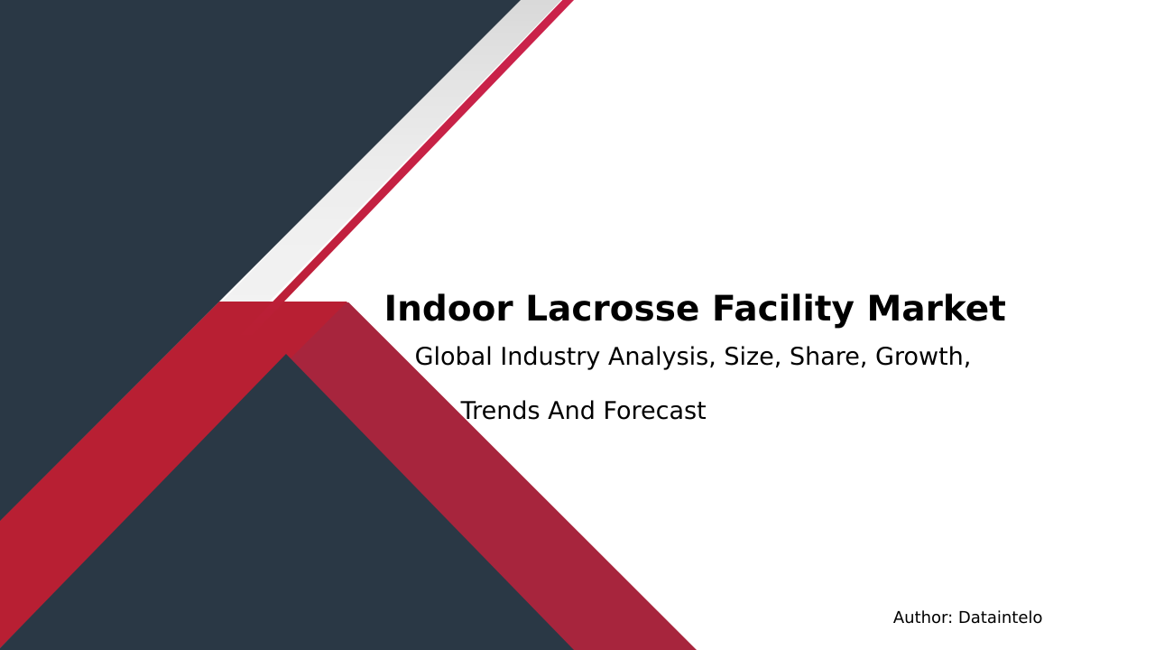 Indoor Lacrosse Facility Market Research Report 2033