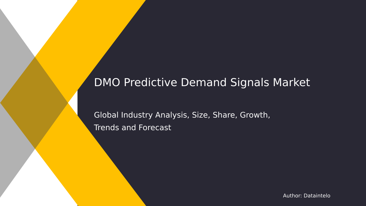 DMO Predictive Demand Signals Market Research Report 2033