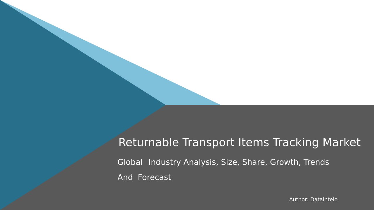 Returnable Transport Items Tracking Market Research Report 2033