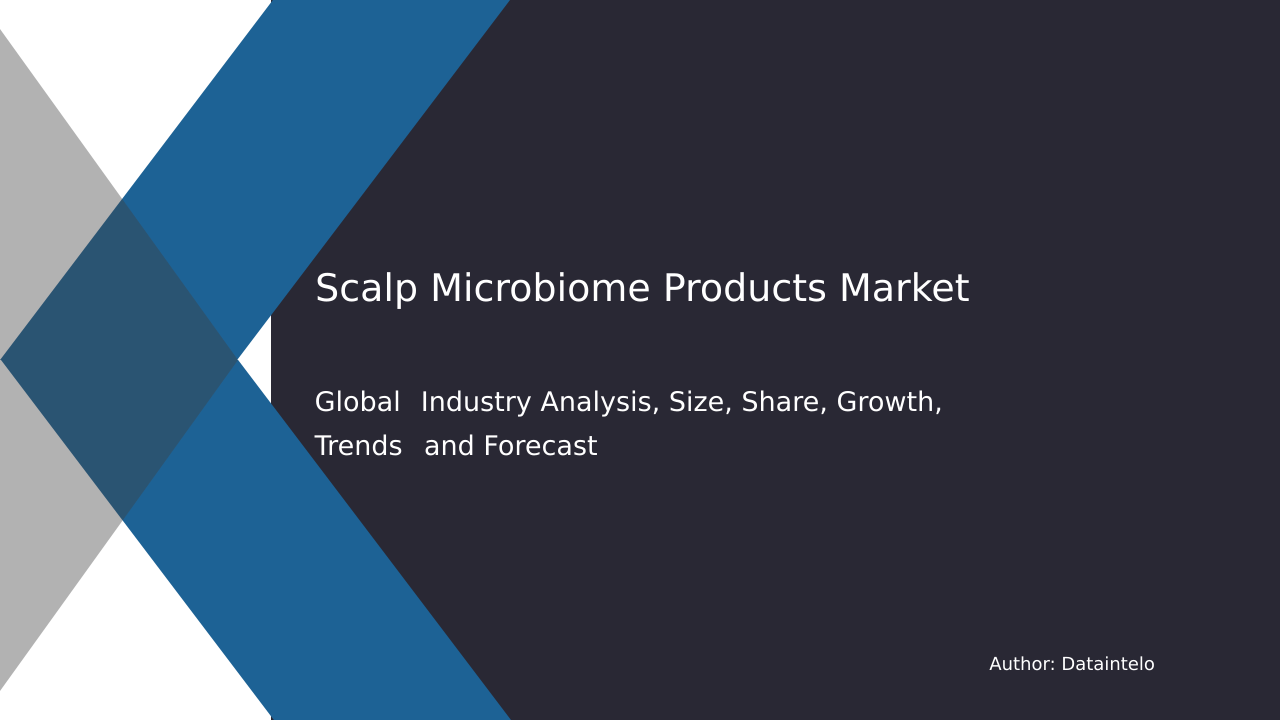 Scalp Microbiome Products Market Research Report 2033